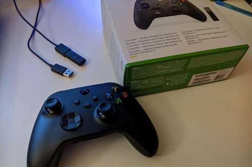 Xbox Controller (Series XS) + Wireless adapter