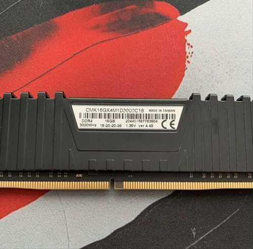 Corsair Vengeance LPX 1x16 гб DDR4