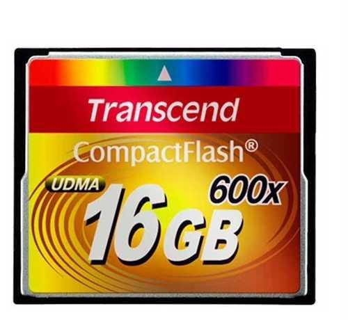 Карта памяти Compact Flash 16GB 600x
