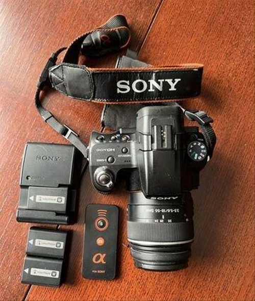 Фотоаппарат sony SLT-A55, объективы и аксессуары