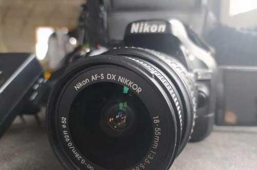 Nikon D5200+18-55 и afs nikkor 50 1.8