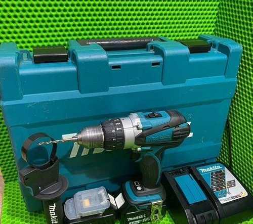Аккумуляторная дрель-шуруповерт Makita DHP458RFE