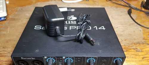 Focusrite Saffire pro 14
