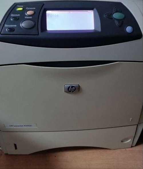 Принтер лазерный HP 4350 сетевой, 55 стр/мин