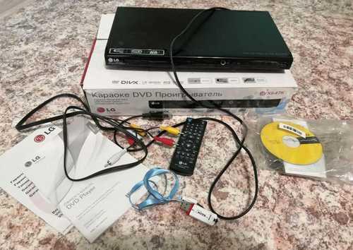 DVD плеер LG DVX647K Караоке система