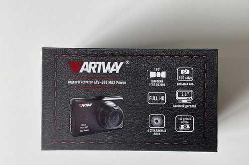 Видеорегистратор artway AV-400 max power с картой