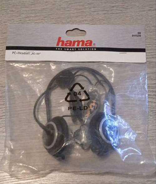 Новая гарнитура Hama AC-50