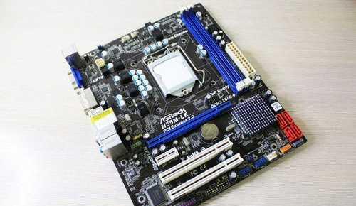 Материнская плата 1156 ASRock H55M-LE