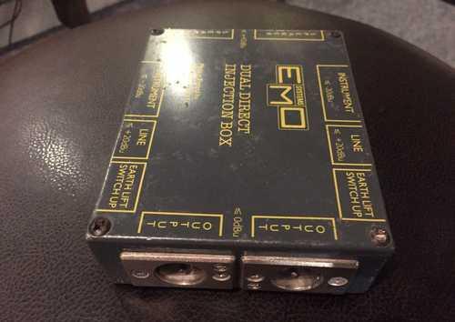 Пассивный Директ бокс EMO E525 Dual Passive Di Box