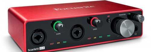 Focusrite Scarlett 4i4 3rd Gen звуковая карта