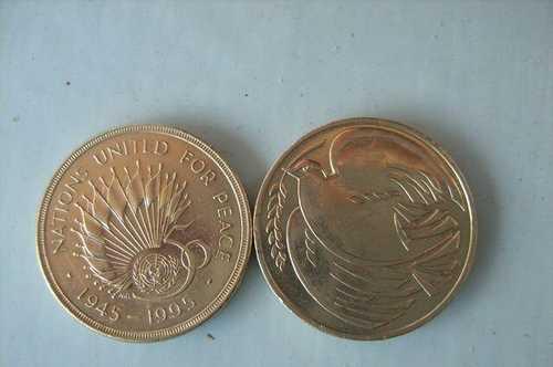 Юбилейные монеты 2 фунта Великобритании