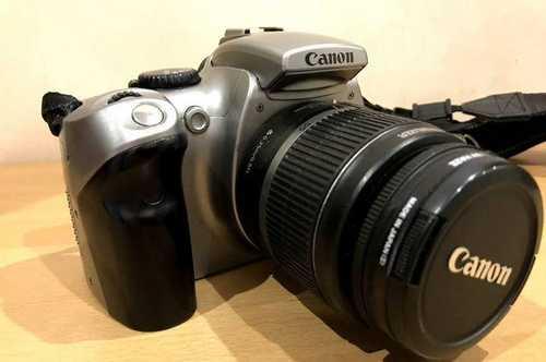 Зеркальный фотоаппарат Canon EoS 300D Kit