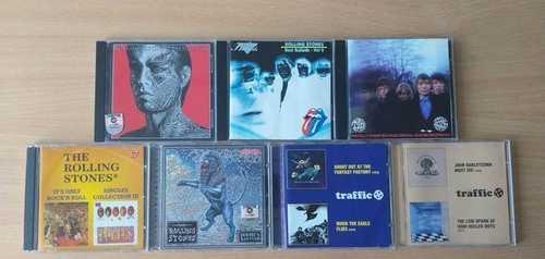 5CD Rolling Stones & 2CD Traffic (Mint)