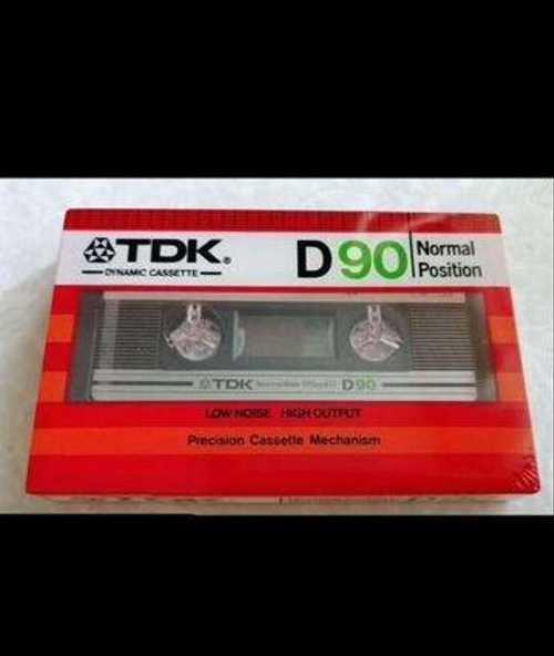 Аудиокассеты TDK D90 1982 г
