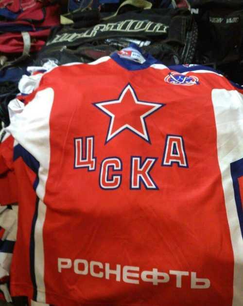 Хоккейный свитер хк цска