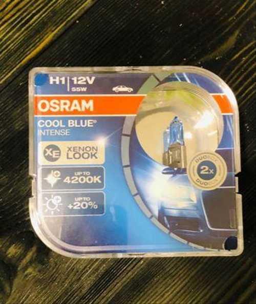 Автолампа Osram H7 H1 H4 H11 Cool Blue Intense CBI