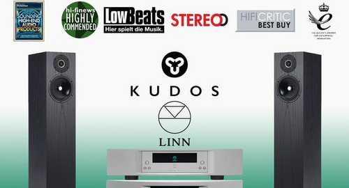 Стереосистема Kudos S20A и Linn Majik DS/2