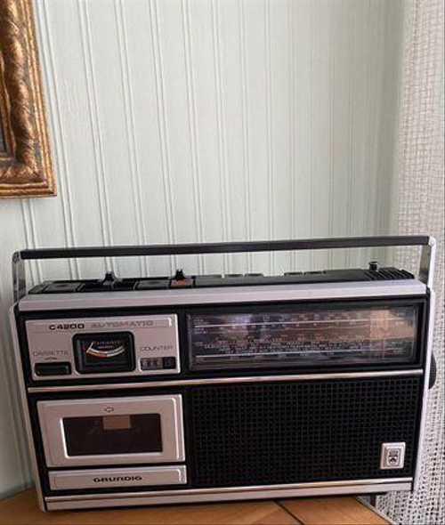 Магнитола grundig винтаж