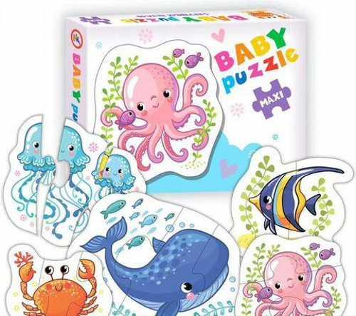 Пазл Baby puzzle "Морские животные"