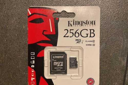 Карта памяти microsd 256