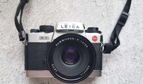 Leica R7 + Leitz Summicron-R 50 mm F/2 3 cam
