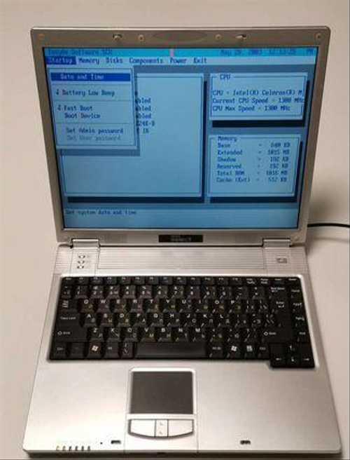 Ноутбук Maxselect Optima E420
