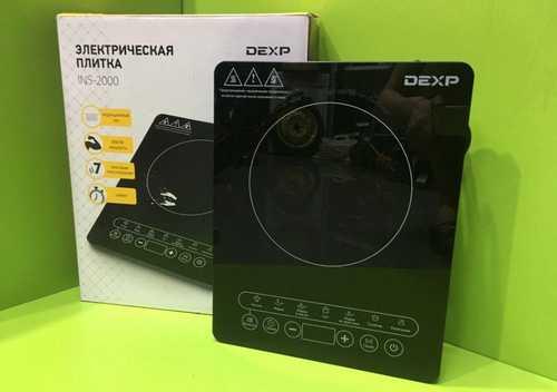 Dexp ins. Индукционная плита дексп 2000. Плитка индукционная DEXP ins-2000. Электроплита настольная DEXP ins-2000. Индукционная плита DEXP.