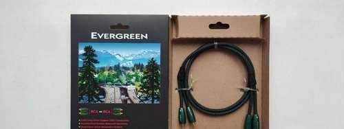 Кабель межблочный AudioQuest 1 м Evergreen 2RCA-2