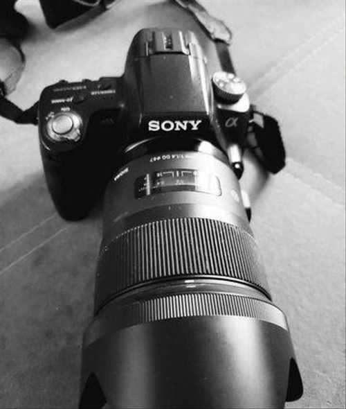 Зеркальный фотоаппарат sony Альфа SLT-A55V
