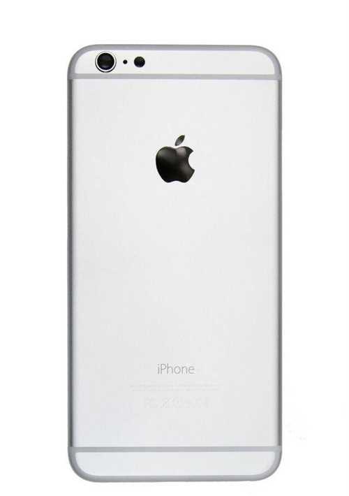 Корпус iPhone 6 Plus серебро silver