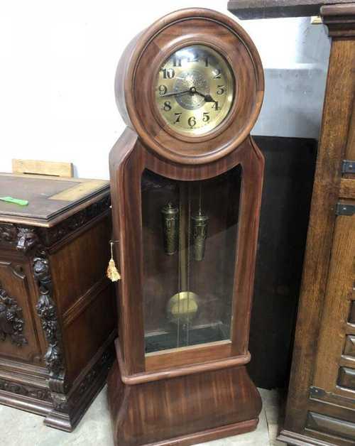 Антикварные немецкие напольные часы