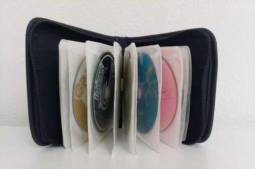 Сумка для cd дисков+диски