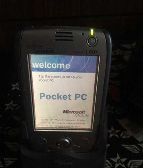 Кпк Fujitsu Siemens pocket loox 600