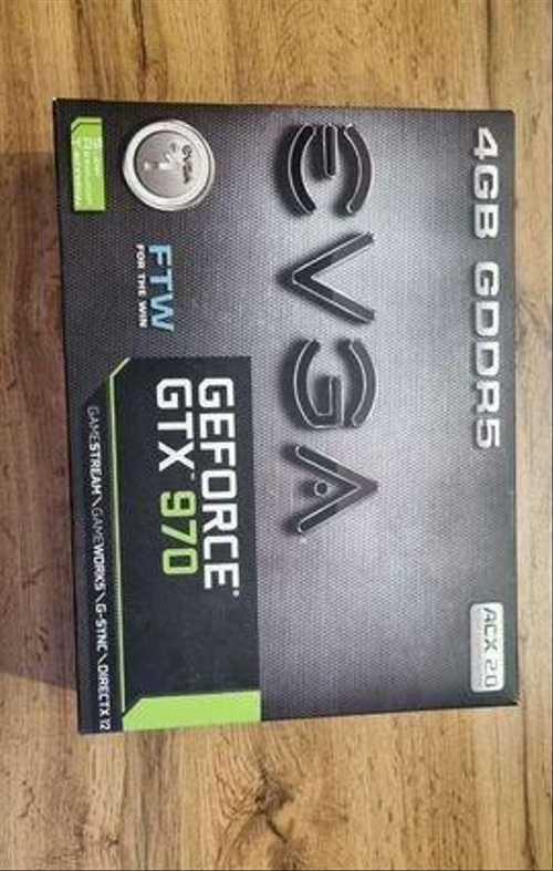 Evga GeForce GTX 970 FTW gaming 4GB