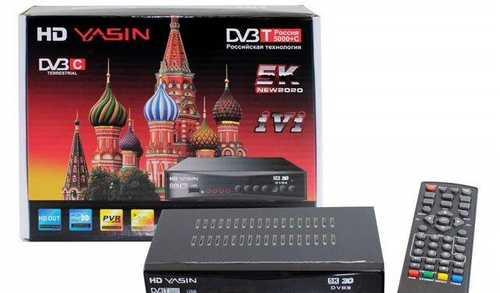 Ресивер DVB-T2/C yasin; 51402