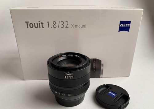 Объектив Carl Zeiss Touit 1.8/32 X-mount