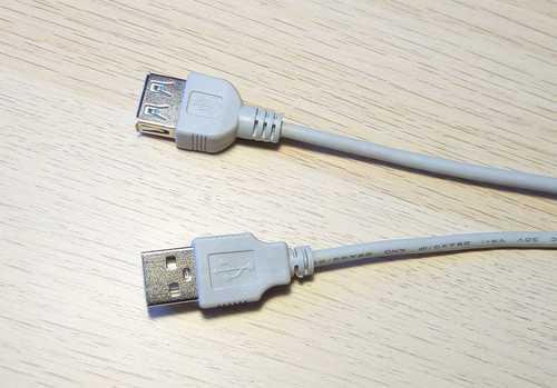 Почти новый качественный USB-кабель (3м/4,5м)