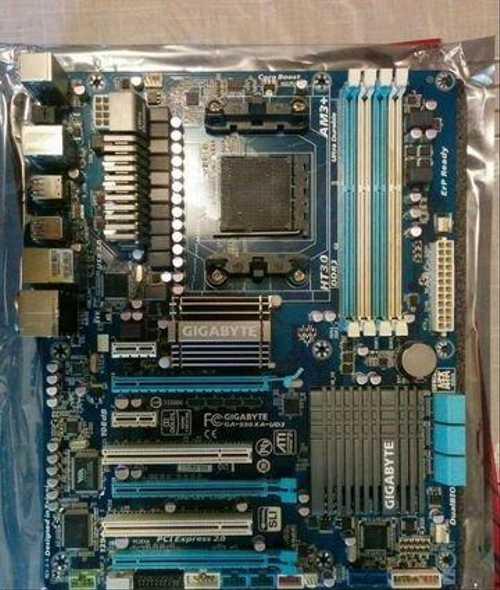 Комплект FX8320+Gigabyte GA-990XA-UD3+2*4Gb DDR3