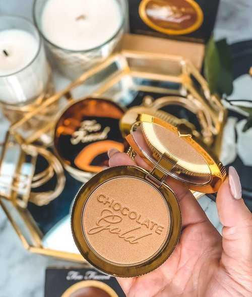 Бронзер ту фэйсед too faced chocolate gold bronzer