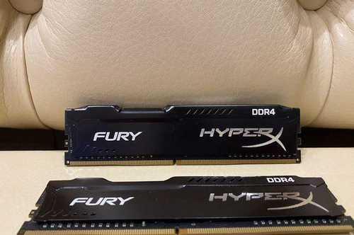 Оперативка Kingston HyperX ddr4 4gb