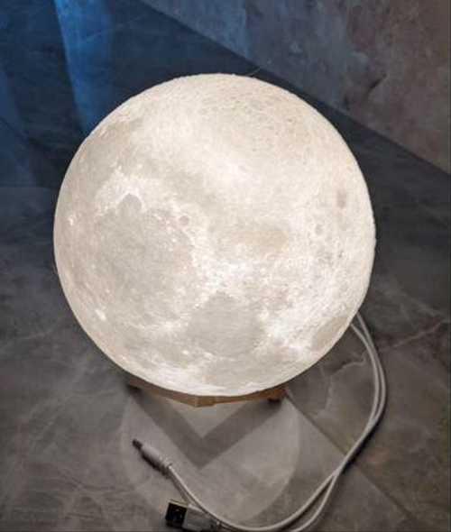 Лампа ночник луна