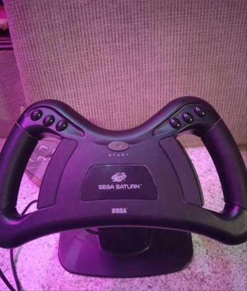 Sega Saturn Racing Wheel