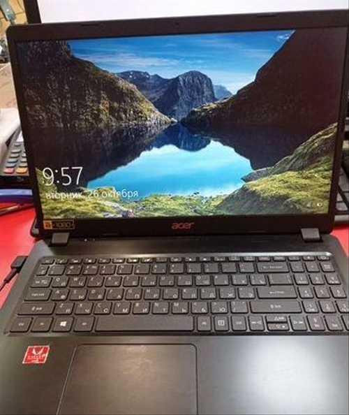 Ноутбук Acer Aspire 3 A315-54K-358L черный