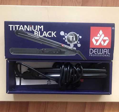 Новые Щипцы-выпрямители Black Titanium dewal