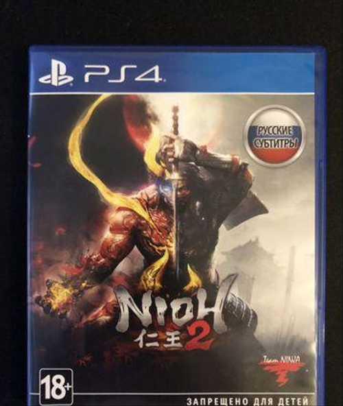 Игры Nioh 2 PS4