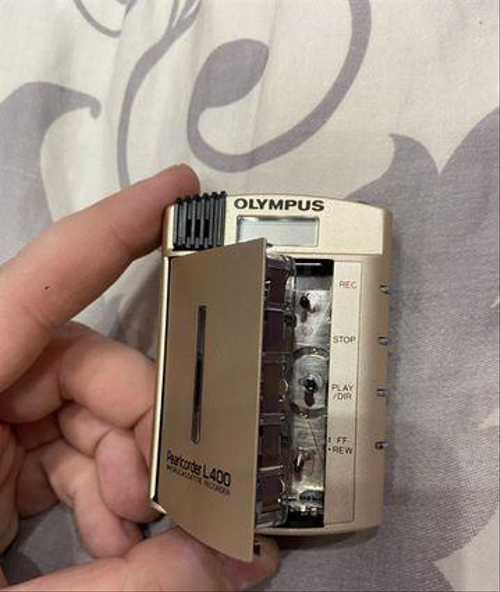 Кассетный плеер диктофон olympus pearl l400