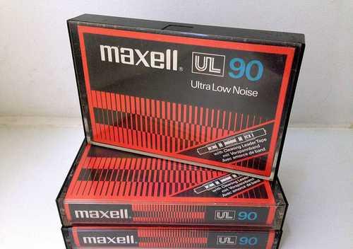 Аудиокассеты Maxell UL 90