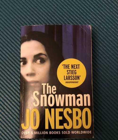 Книга “The snowman” Jo Nesbo