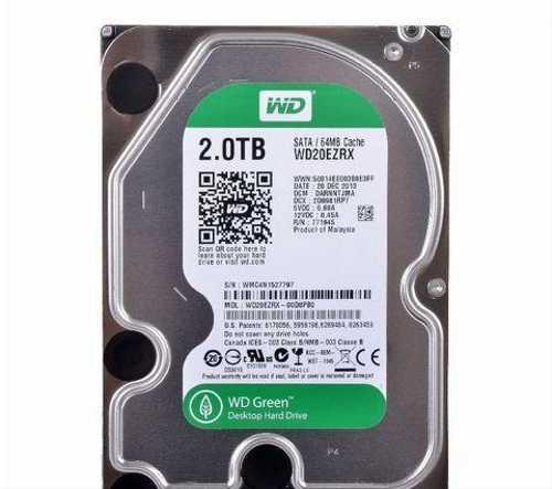 Жесткий диск WD 2Tb WD20ezrx-00DC0B0 SATA 3.5