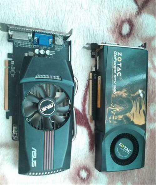 GTX 560 2Gb и HD 6770 1Gb